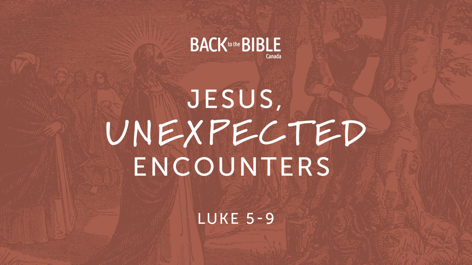 Jesus, Unexpected Encounters Archives - Back to the Bible Canada
